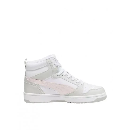 Puma Rebound V6 Γυναικεία Sneakers Λευκά 392326-07 | Chanioglou.gr