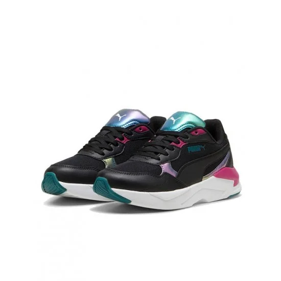 Puma Γυναικεία Sneakers Black-metallic Green-magenta 398005-02 ...